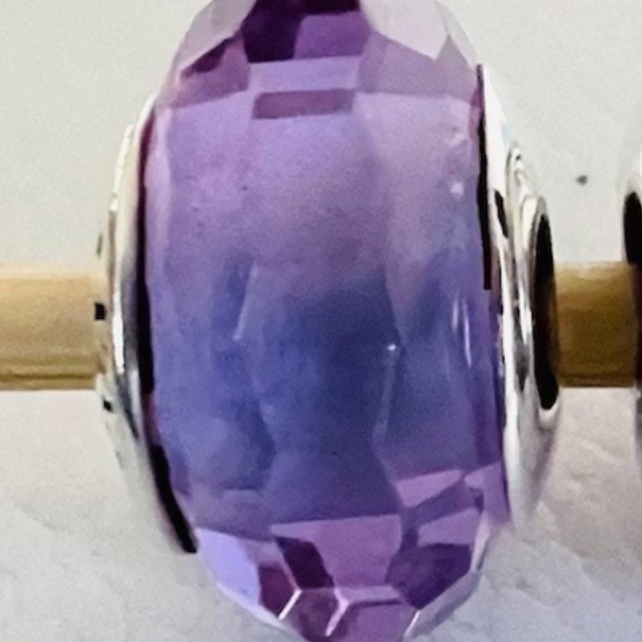Pandora | Jewelry | Pandora Purple Fascinating Murano Glass Bead | Poshmark